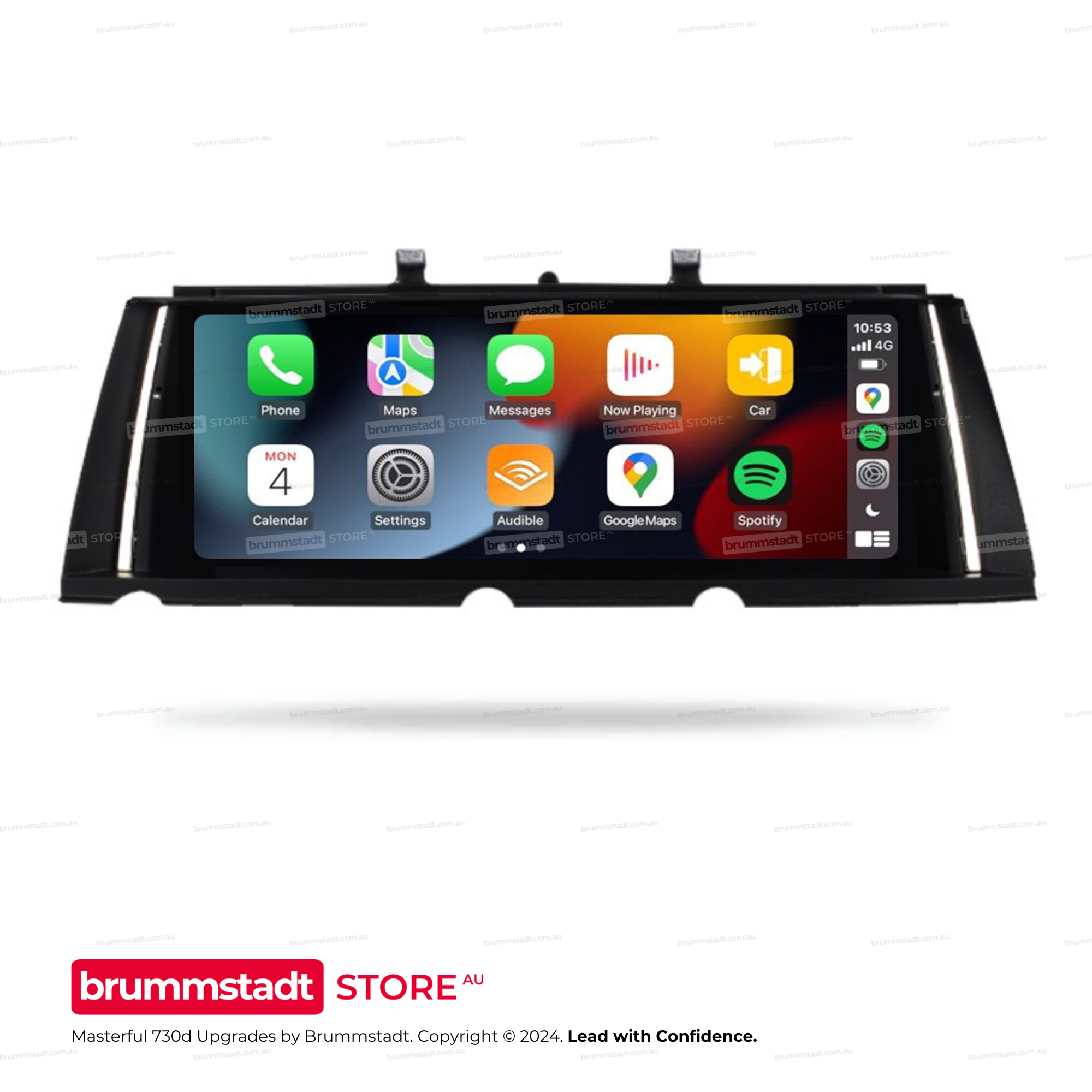 BMW 7 Series 2009-2015 (F01 F02) - Premium Head Unit Upgrade Kit: Radi ...