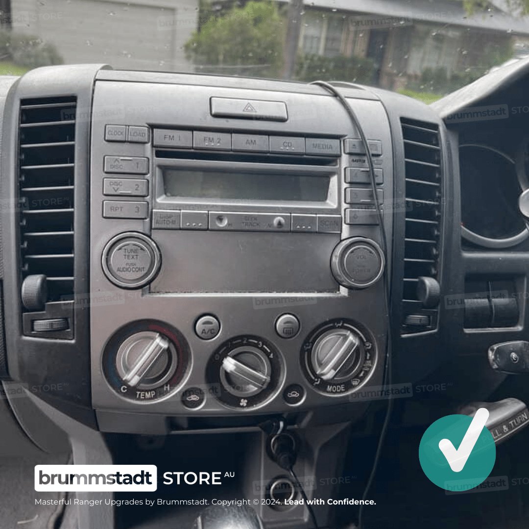 Ford Ranger 2006-2011 PJ PK - Premium Head Unit Upgrade Kit: Radio Inf ...