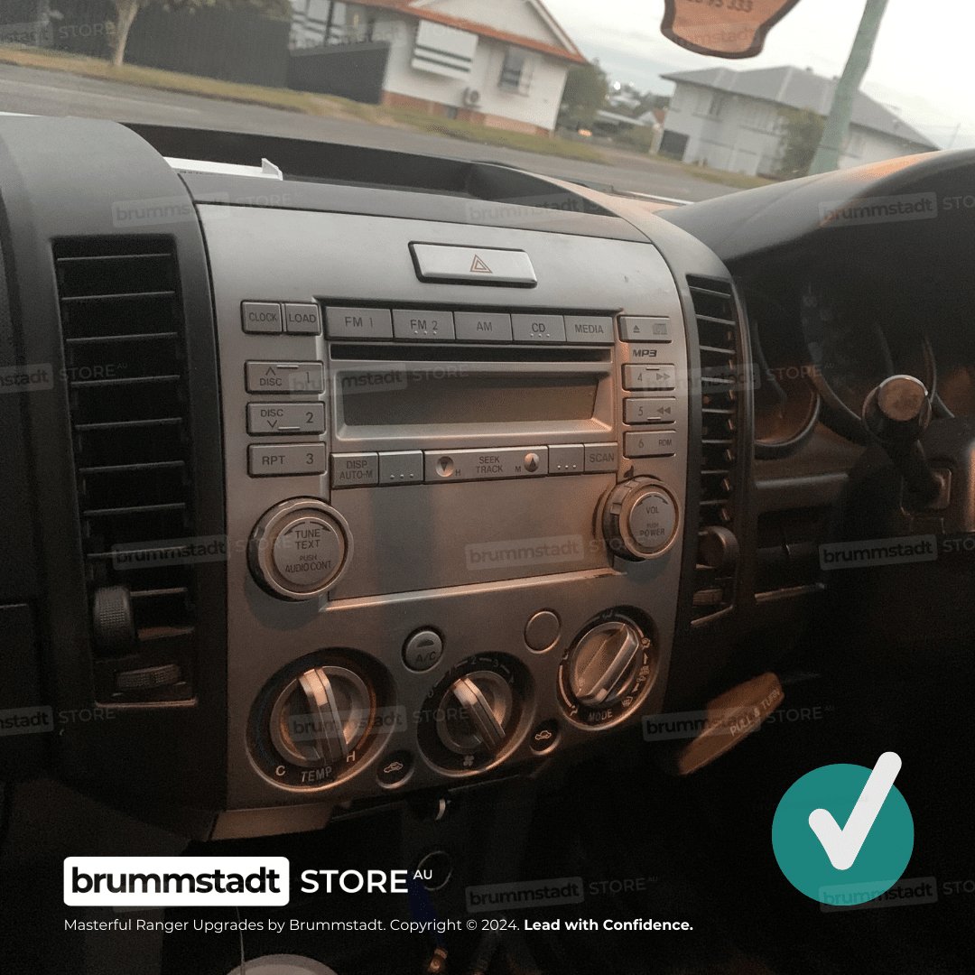 Ford Ranger 2006-2011 PJ PK - Premium Head Unit Upgrade Kit: Radio Inf ...