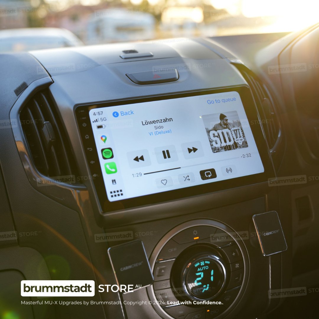 Isuzu MU-X 2013-2021 - Premium Head Unit Upgrade Kit: Radio Infotainme ...