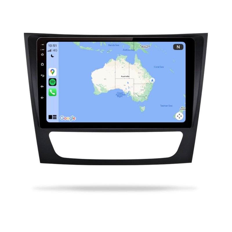 Mercedes Benz E-Class 2002-2009 W211 - Premium Head Unit Upgrade Kit ...