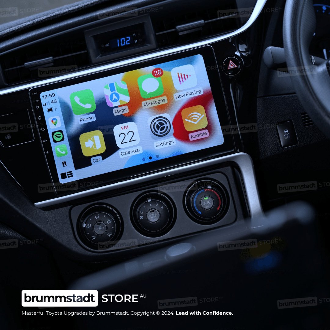 Toyota Corolla Hatch 2015-2018 - Premium Head Unit Upgrade Kit: Radio ...