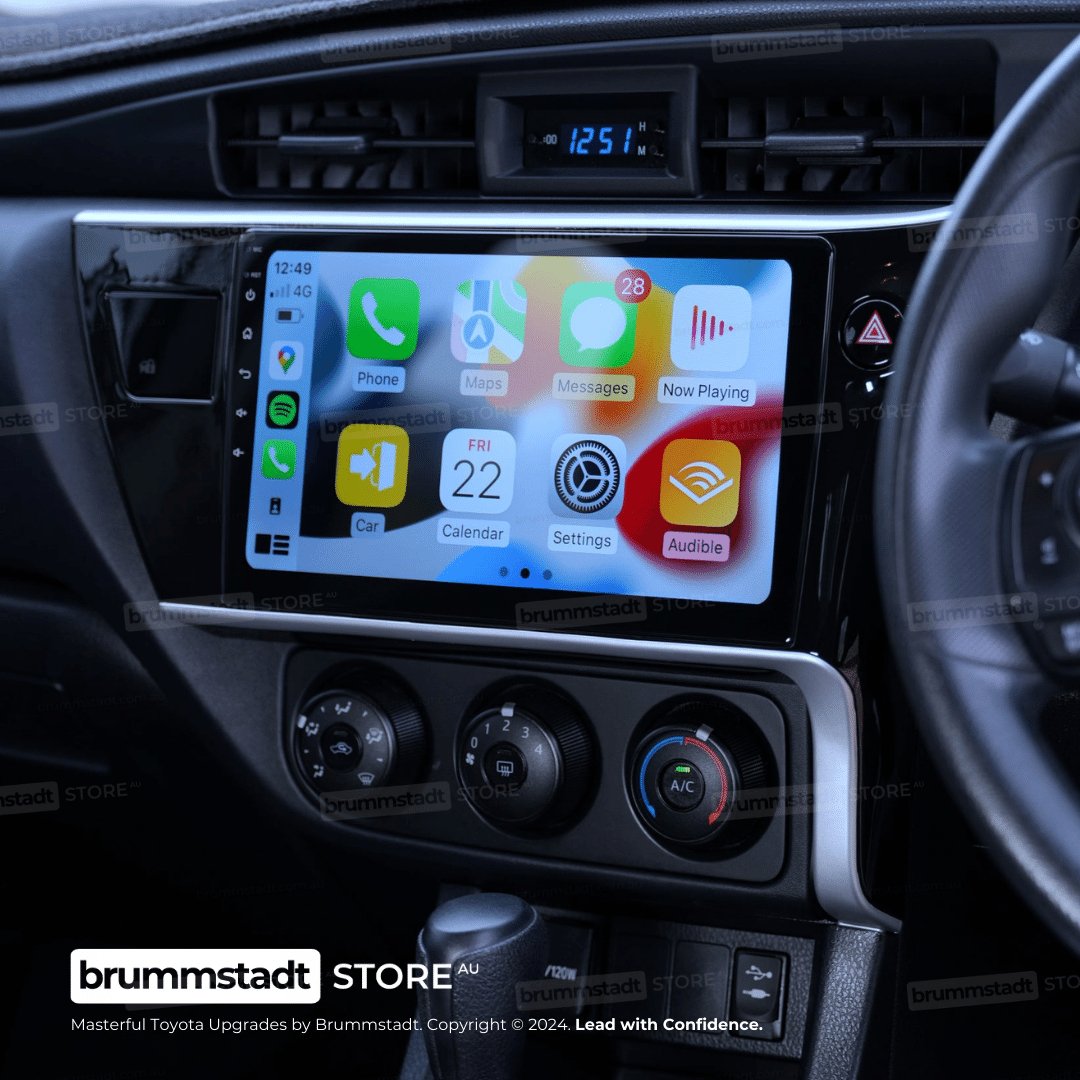 Toyota Corolla Hatch 2015-2018 - Premium Head Unit Upgrade Kit: Radio ...