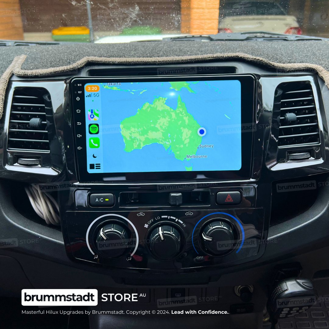 Toyota Hilux 2005-2014 - Premium Head Unit Upgrade Kit: Radio Infotain ...