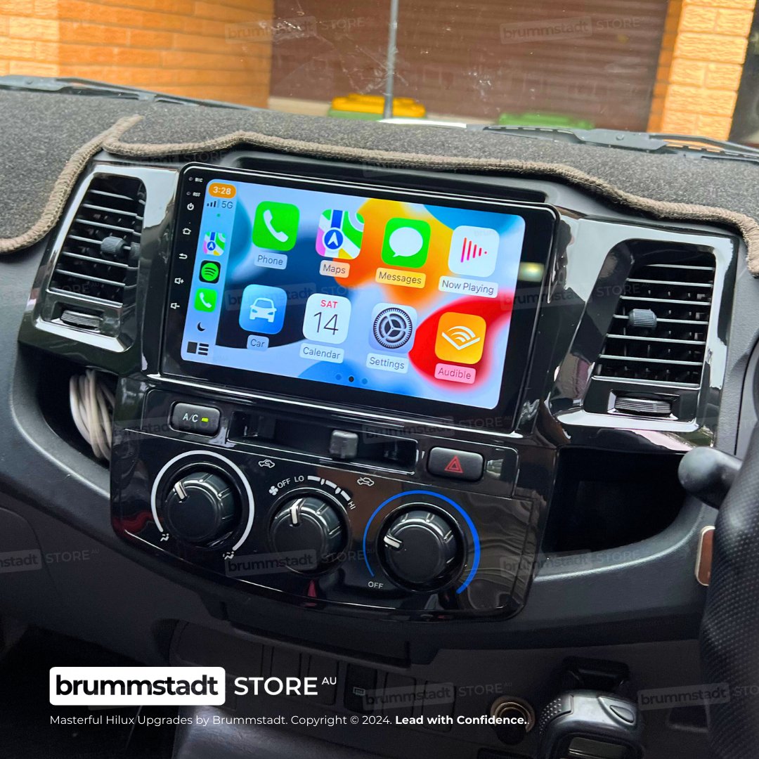 Toyota Hilux 2005-2014 - Premium Head Unit Upgrade Kit: Radio Infotain ...