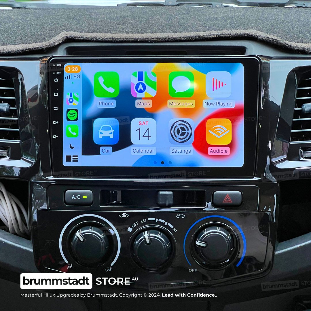 Toyota Hilux 2005-2014 - Premium Head Unit Upgrade Kit: Radio Infotain ...