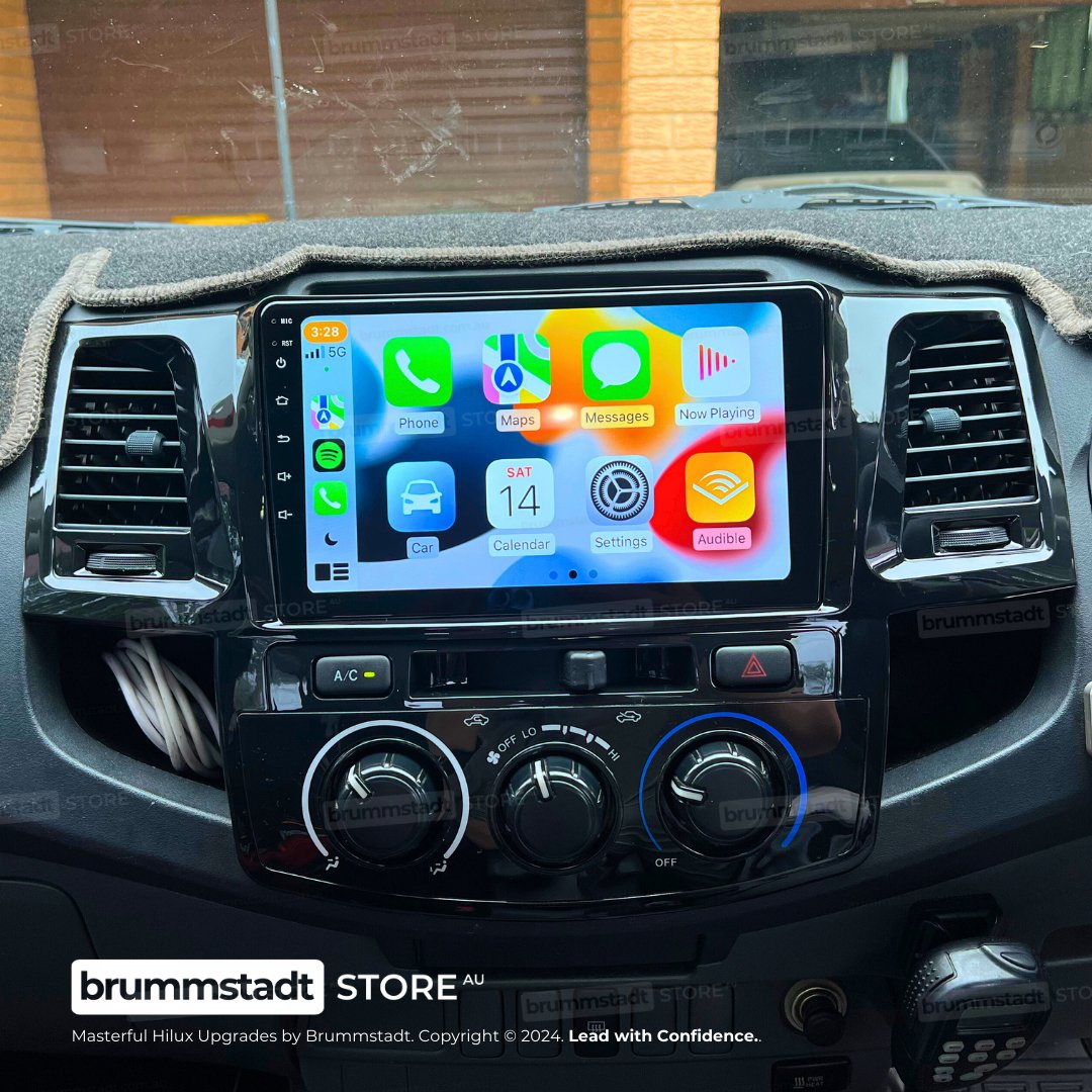Toyota Hilux 2005-2014 - Premium Head Unit Upgrade Kit: Radio Infotain ...