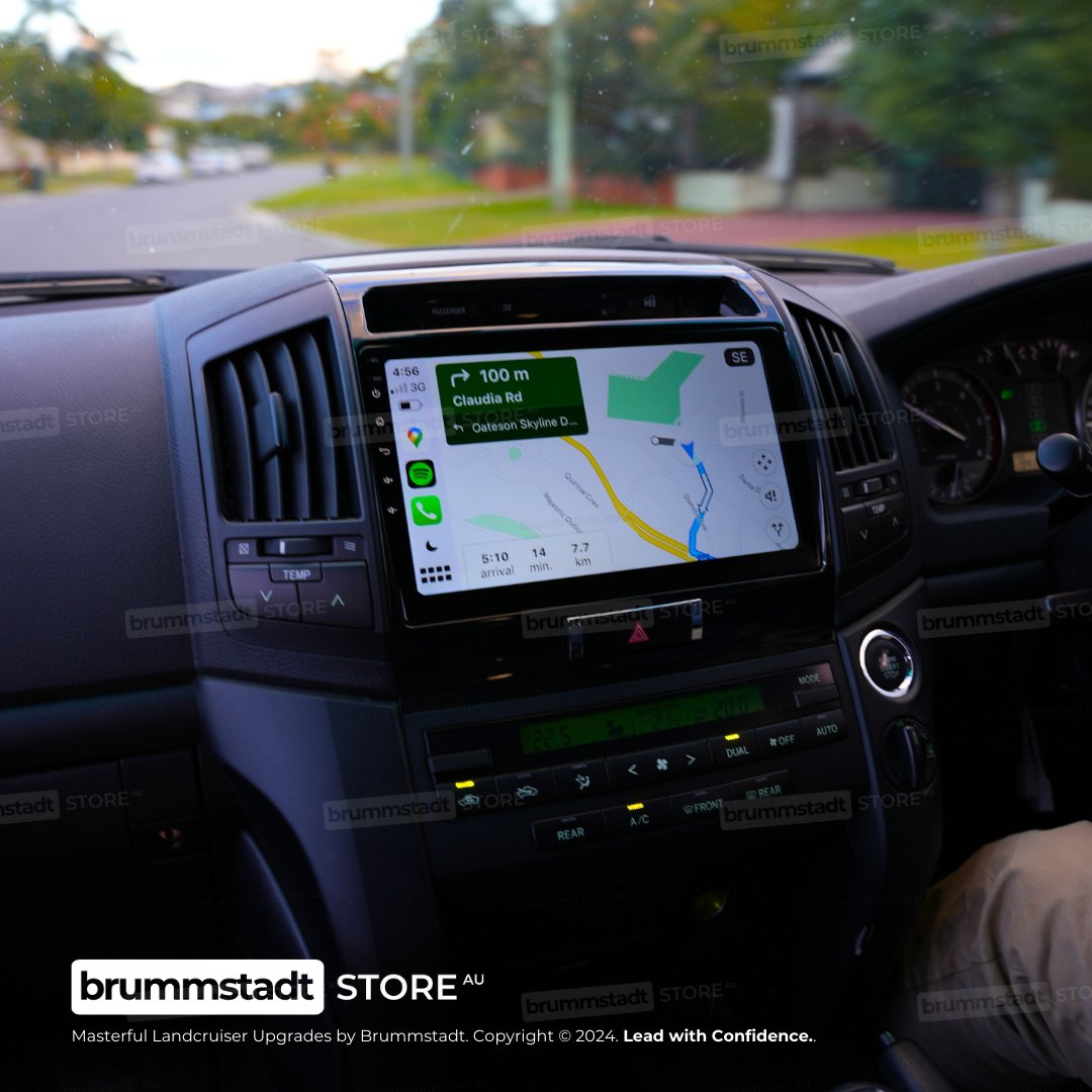 Toyota Land Cruiser 200 Series, 2007-2015 Head Unit with Apple CarPlay ...