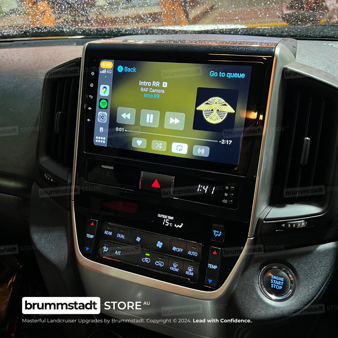 Toyota Land Cruiser 200 Series 2016-2022 - Premium Head Unit Upgrade K ...